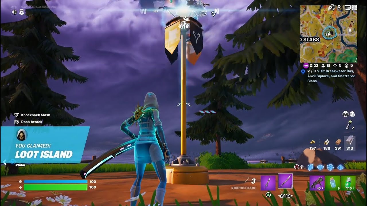 Fortnite - Claim The Capture Point On The Floating Loot Island (WEEK 3 ...
