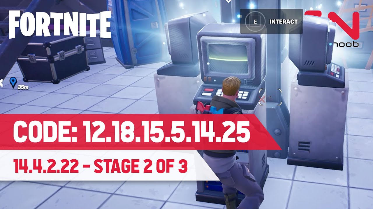 Fortnite Encrypted Cipher Quests Stage 2 - 12.18.15.5.14.25 14.4.2.22 ...