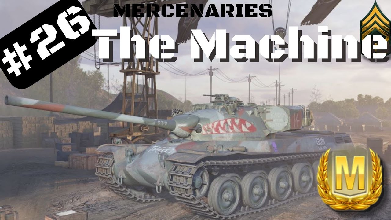 The Machine Mercenary Tank Review, World of Tanks Console. - YouTube