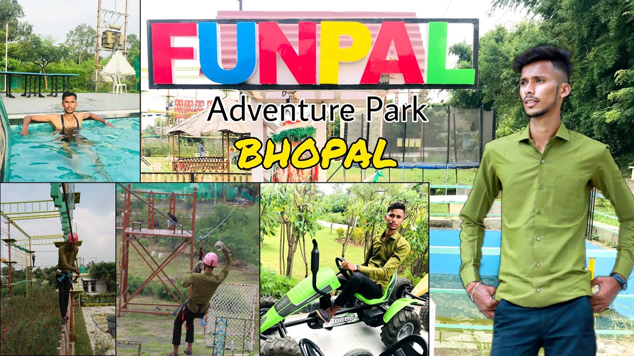 Funpal Bhopal | Funpal Adventure Park Bhopal | Biggest Zipline ...