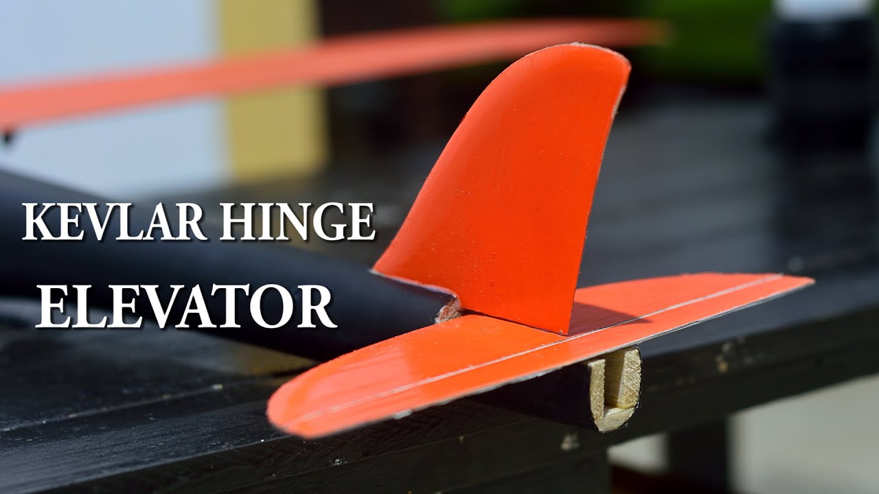 DIY Pylon Racer - Add Live Kevlar Hinge Elevator | Fuselage Laminating ...