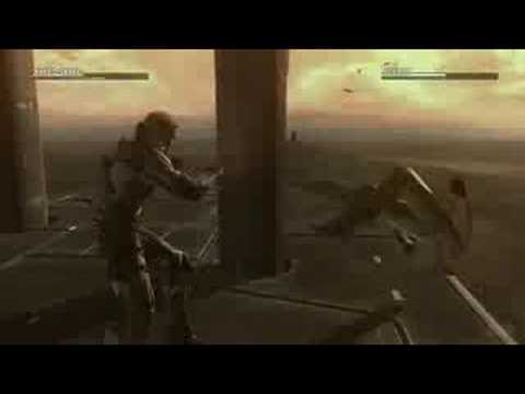 MGS4 Final Battle Old Snake vs Liquid Ocelot Part 3. - YouTube