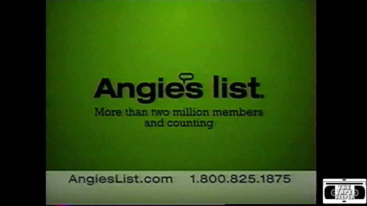 Angie's List Commercial - 2013 - YouTube