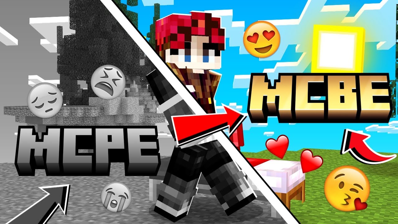 МКПЕ VS MCBE / ҚАЙСЫ ВЕРСИЯ ЖАКСЫ?? #qzmcpe - YouTube