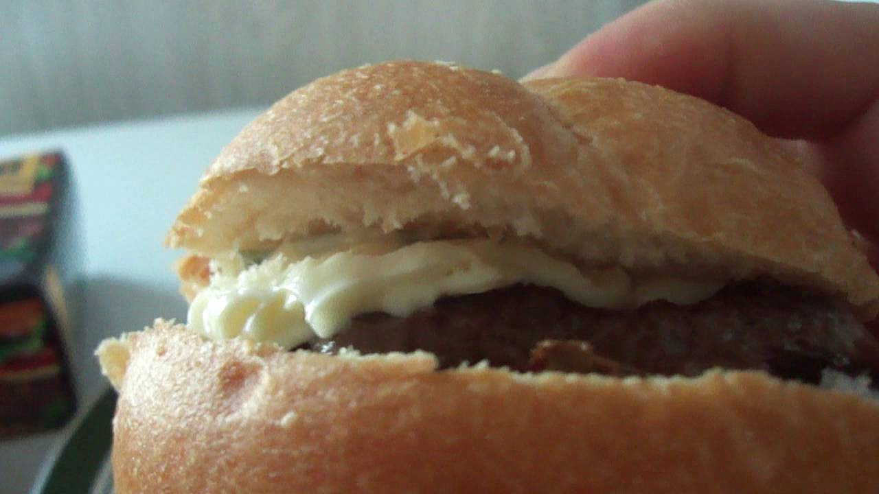 Philly gourmet 100% pure beef patties w/ Duke's real mayonnaise on a ...