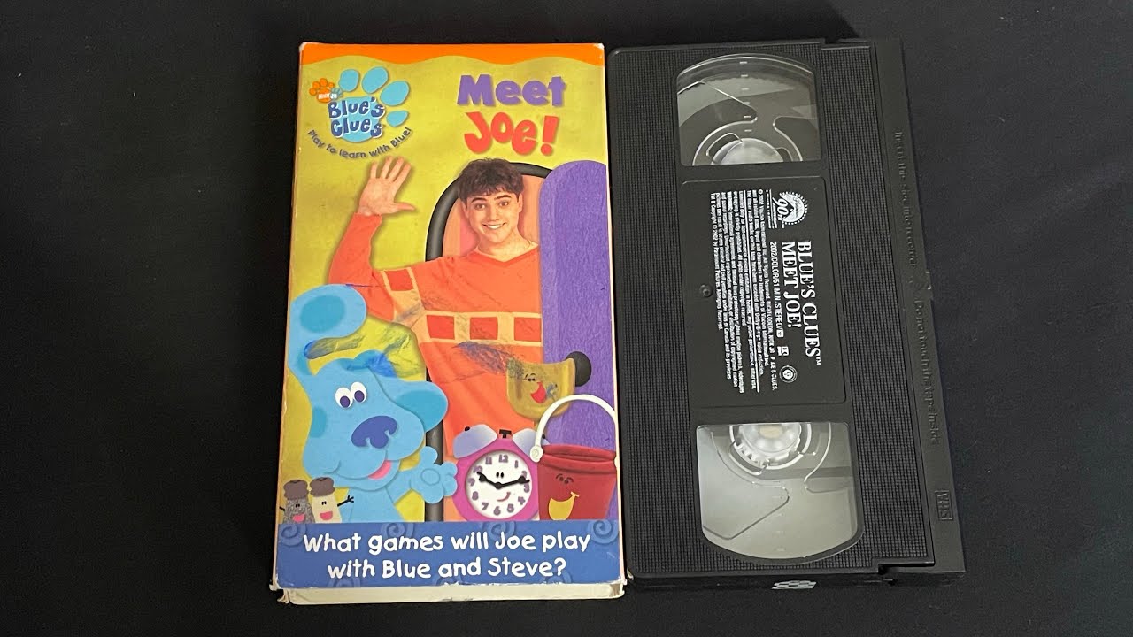 Opening To Blue’s Clues: Meet Joe! 2002 VHS - YouTube
