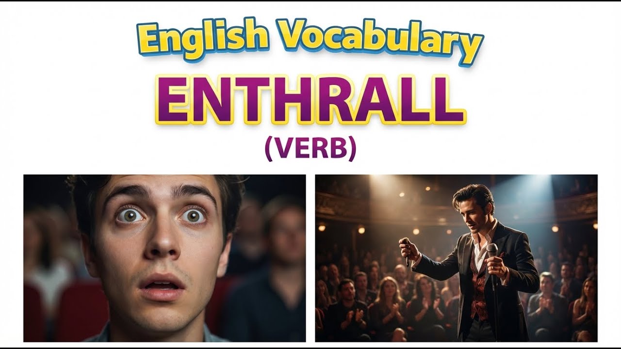 995) Enthrall ... word meaning, synonym, antonym .... English ...