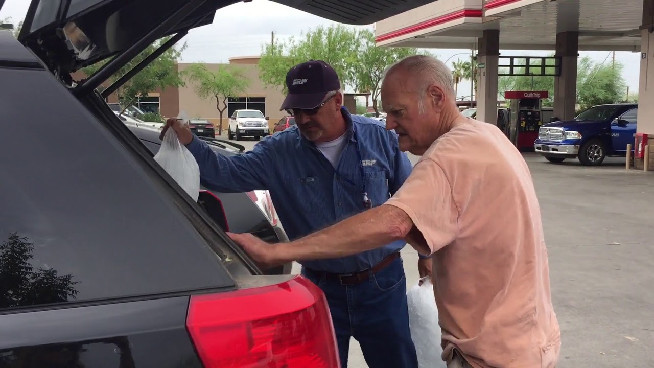 Reddy Ice SRT Emergency Ice Distribution July 2018 2 - YouTube