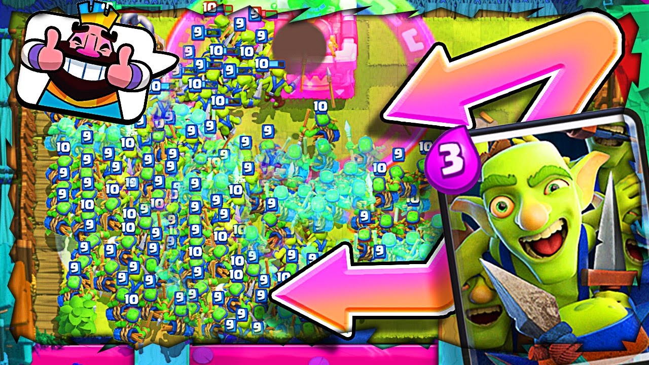 Clash Royale GOBLIN GANG • THE NEW CARD IS HERE! • Live Gameplay - YouTube