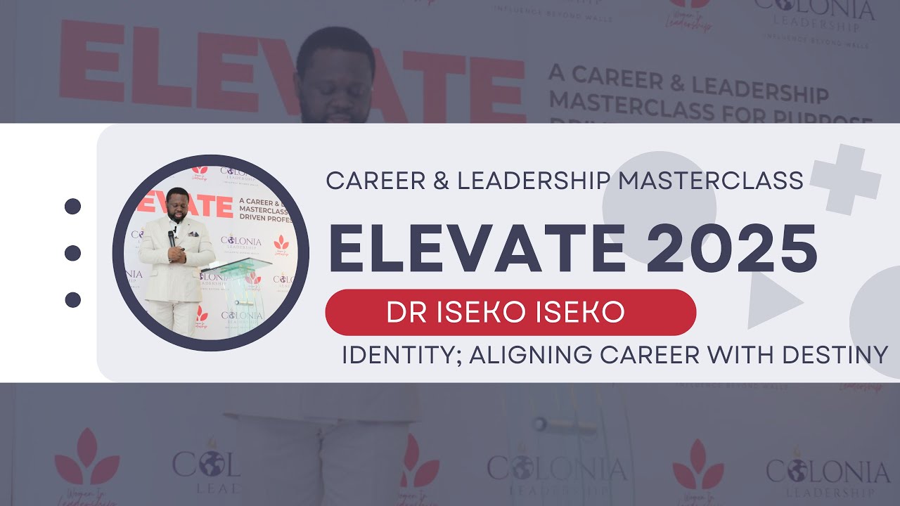 Aligning Your Career with Destiny; IDENTITY. - DR ISEKO - YouTube