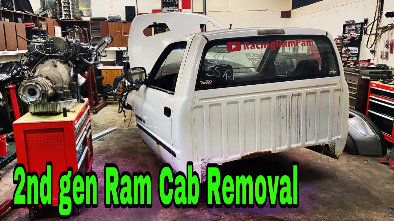 How to Remove a Cab/Body off of a 1994-2001 Dodge Ram - YouTube