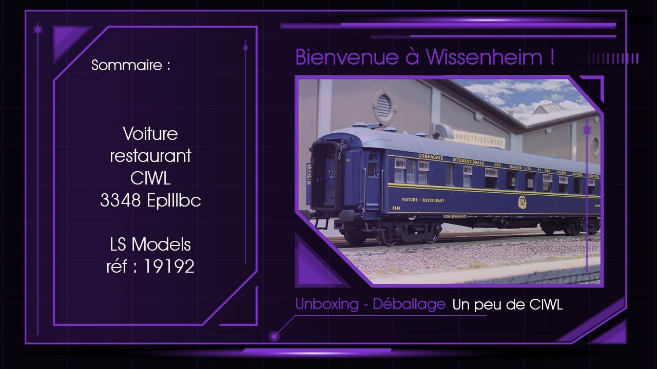 Unboxing - Voiture 3348 Ciwl LS Models - YouTube