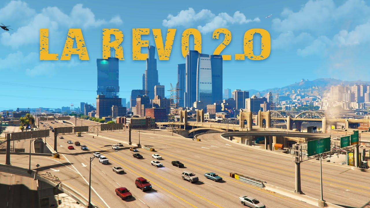 GTA 5 | How to Install LA REVO 2.0 | New Roads | All in One Mod | [Add ...