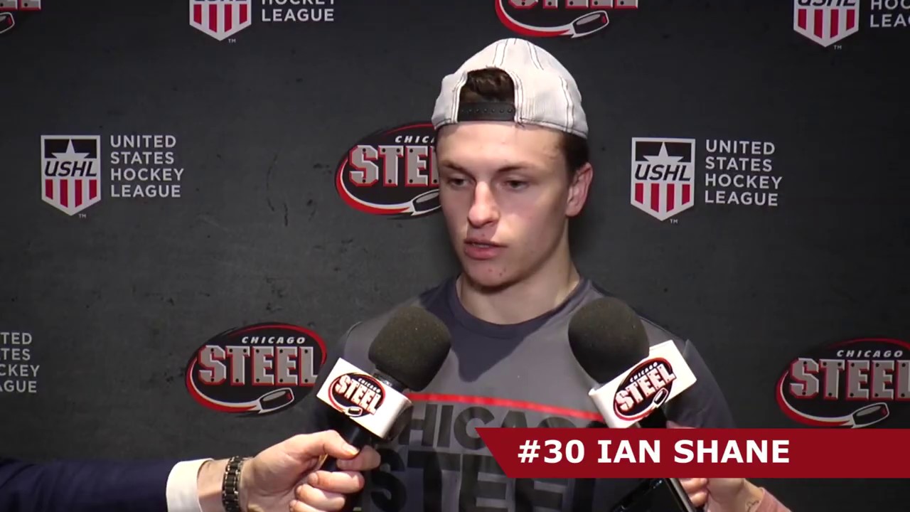 Steel Goaltender Ian Shane Postgame - January 18th, 2020 vs. Omaha ...