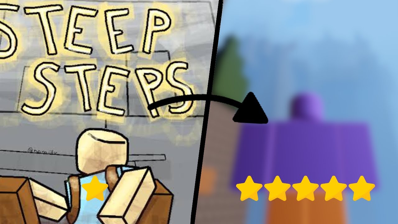 I tried some Steep Steps themed games - YouTube
