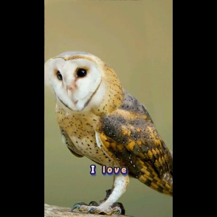 Happy Owl Talking, Cute Bird Talk. #shorts #birds #funny #parakeets # ...