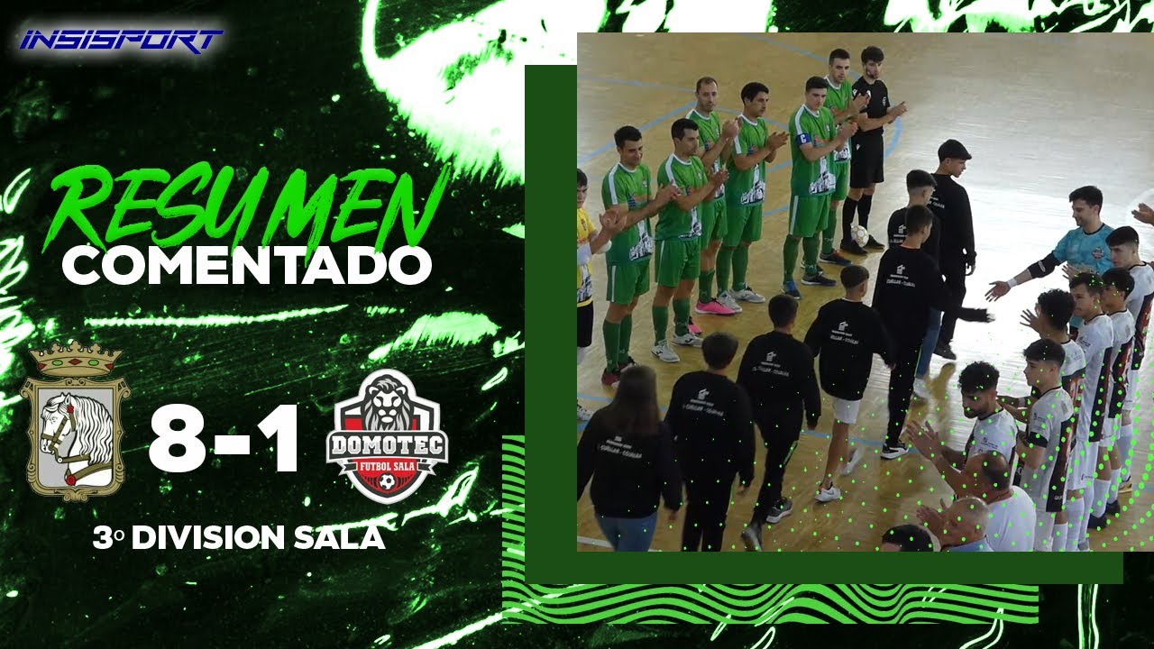 FS CUÉLLAR COJALBA 8-1 DOMOTEC LEÓN FS | RESUMEN J25 3ª DIVISION G9 ...