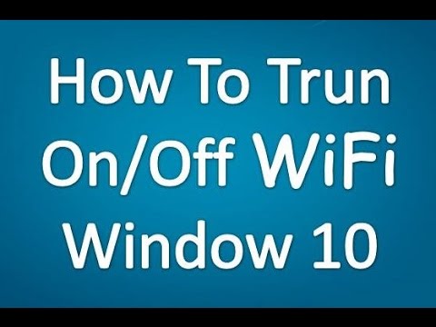 windows 10 wireless capability is turned off 2017 - YouTube