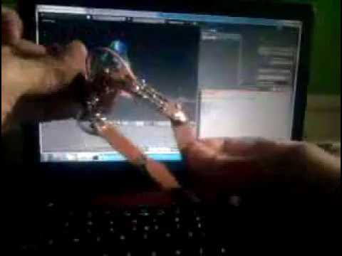 mocap doll (arduino and blender) - YouTube