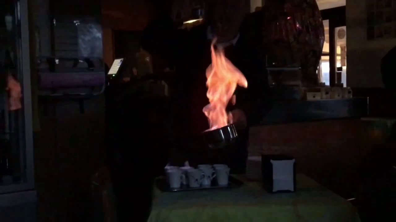 Flaming Parampampoli at Gelateria Tre Valli Di Franco Simonazzi in ...