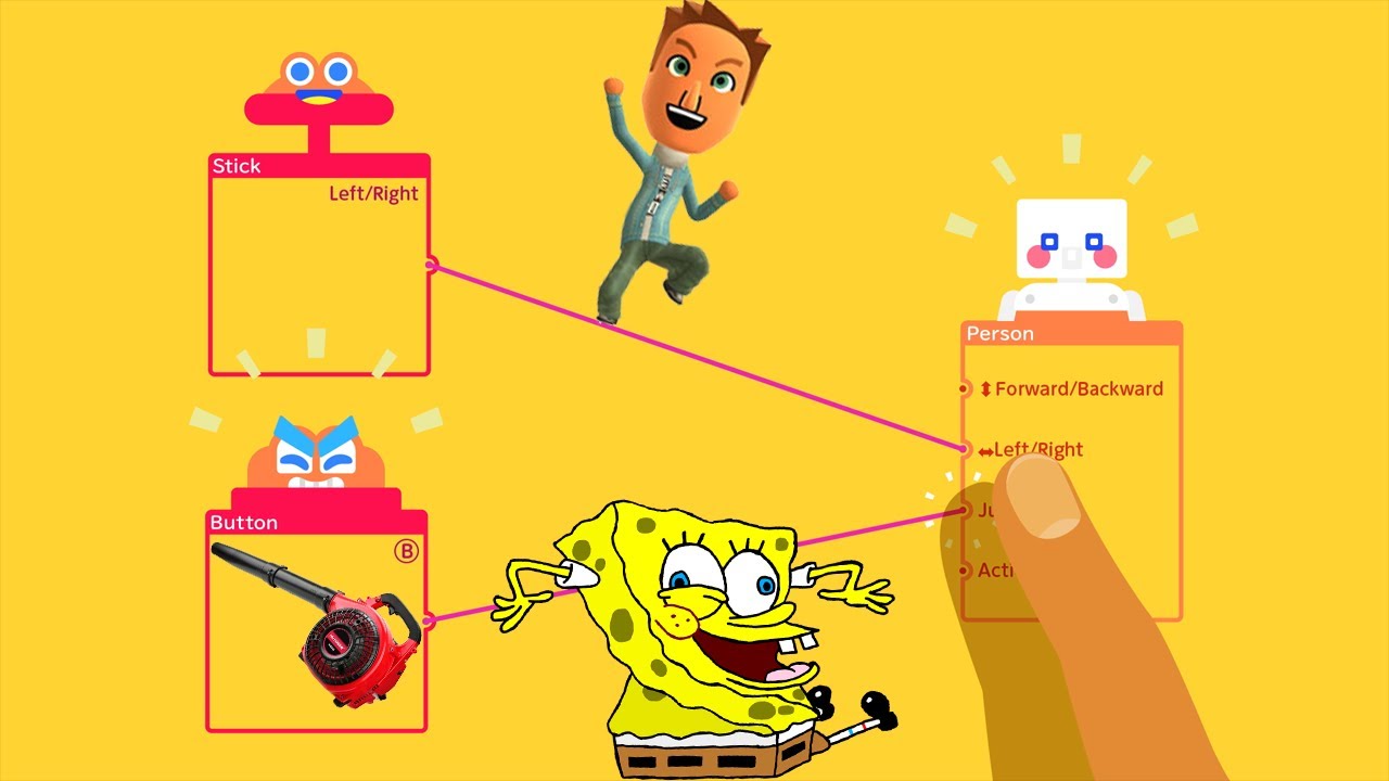 Spongebob Wins by Doing Nothing - Game Builder Garage - YouTube