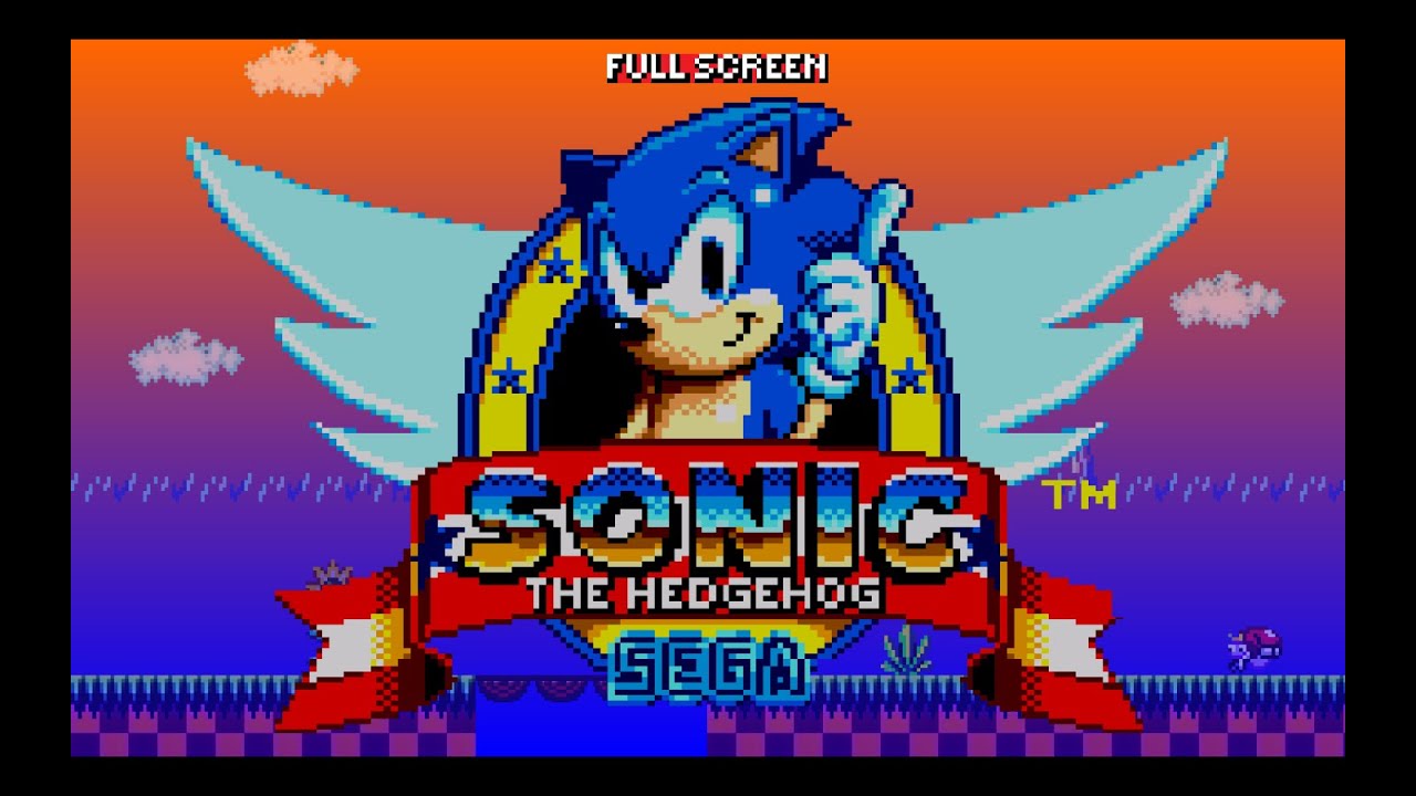 Sonic the Hedgehog Green Hill Zone Act 1 Remake using 8 Bit Sprites ...