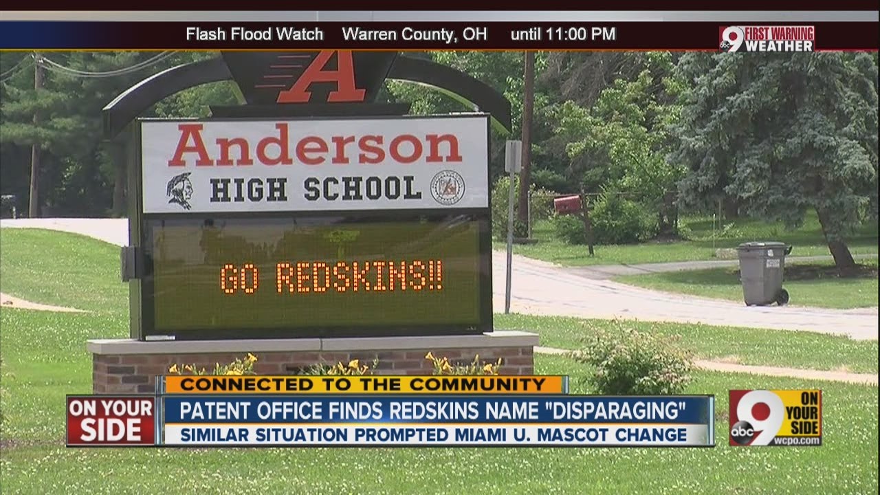 Anderson High School still has Redskins mascot - YouTube