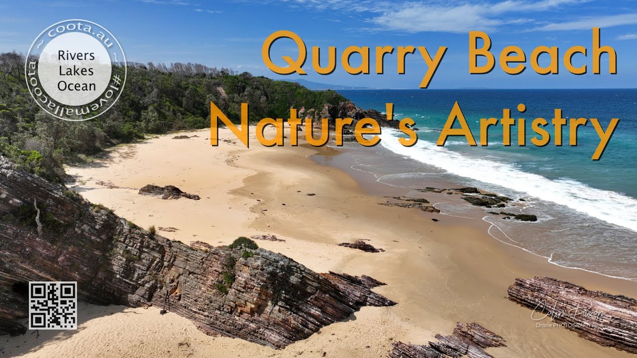 Quarry Beach Unveiled: A Drone's Eye View of Nature's Artistry19 Feb ...