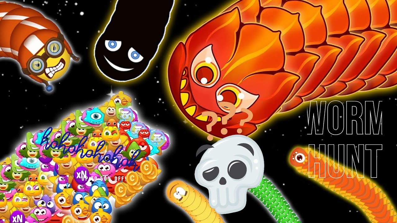 Worm Hunt .io - YouTube