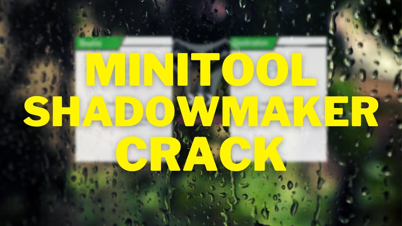 Minitool Shadowmaker Pro License Key - YouTube