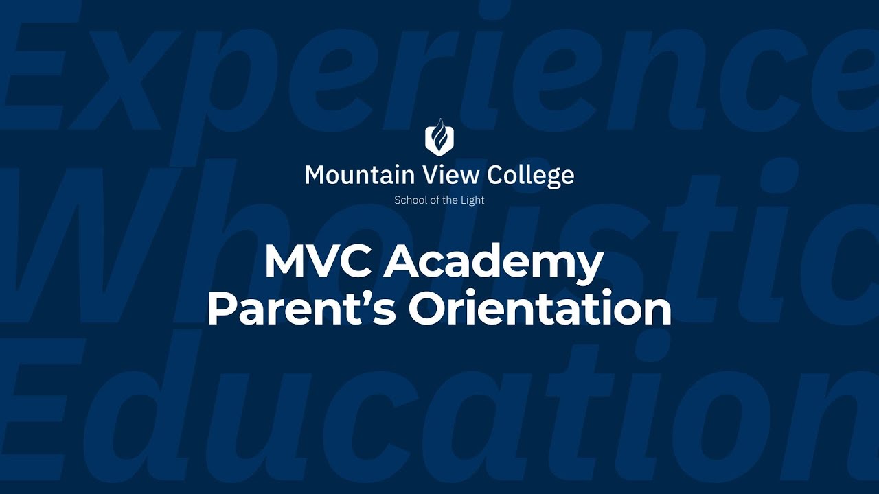 Live! MVC Academy Parents' Orientation - June 15, 2025 - YouTube
