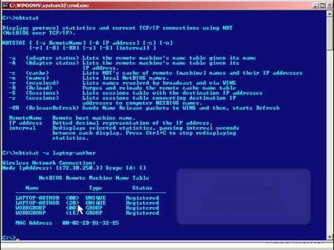 Windows Command Prompt Networking Utilities (archived) - YouTube