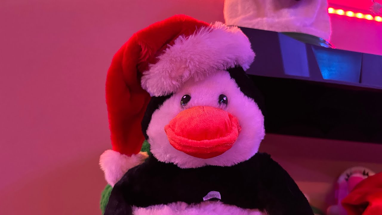DanDee 2008 - Singing Penguin Stocking | Product Demo - YouTube