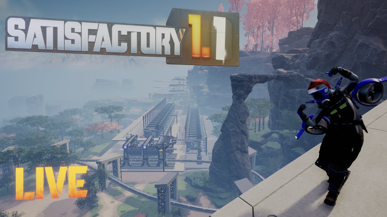 Everything Needs To Be BEAUTIFUL!! - Satisfactory Live !discord - YouTube