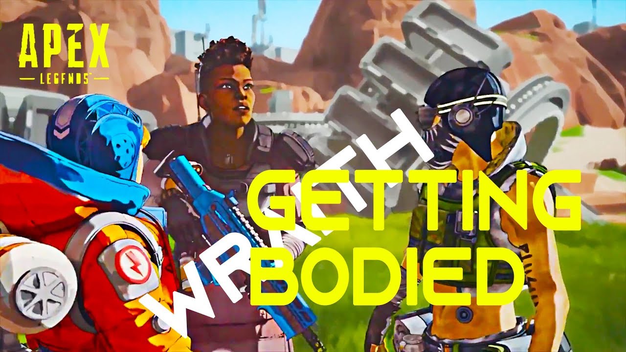 Apex Legends Funny Moments & wraith getting bodied by GIBBIES - YouTube