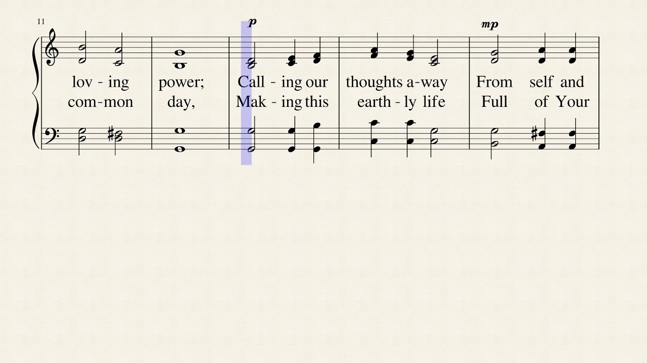 Here At Your Table Lord - YouTube