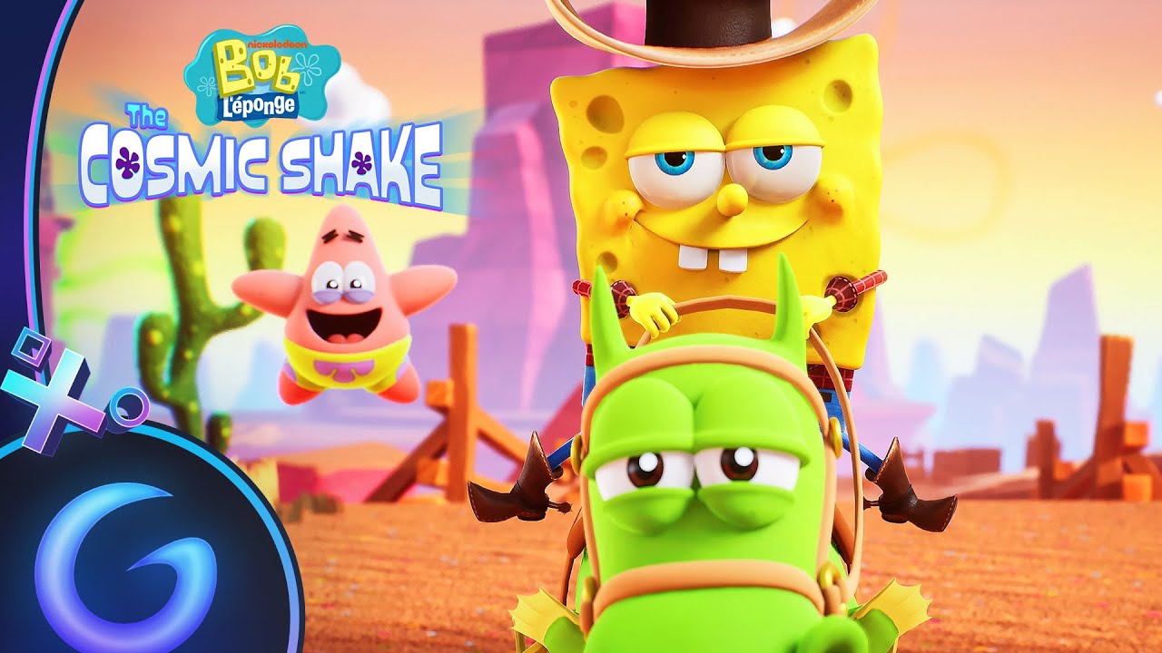 BOB L'ÉPONGE THE COSMIC SHAKE - Gameplay FR - YouTube