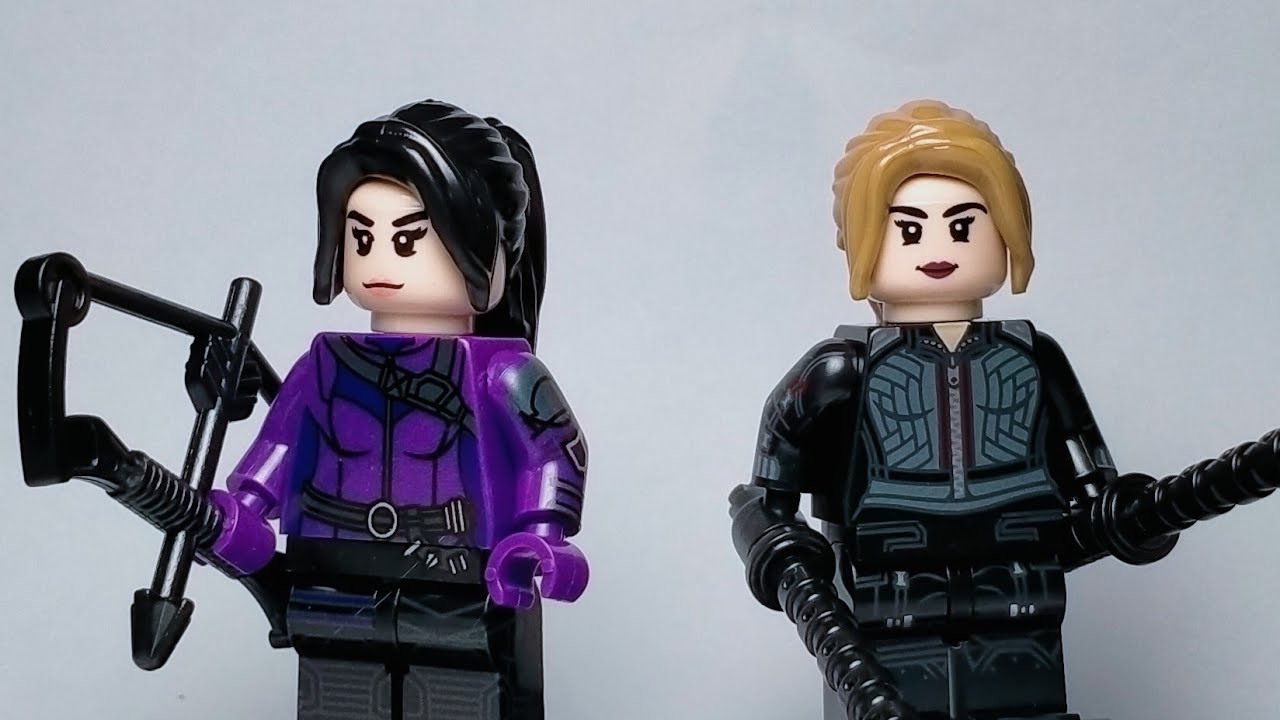 Unofficial Lego Yelena Belova & Kate Bishop (Black Widow & Hawkeye ...