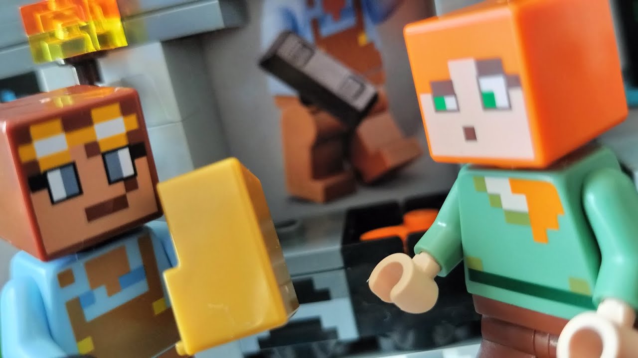 【LEGO Minecraft】【Animation】【コマ撮り】Please upgrade this ! - YouTube