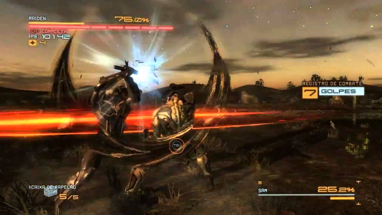 Metal Gear Rising Jetstream Sam fight - YouTube