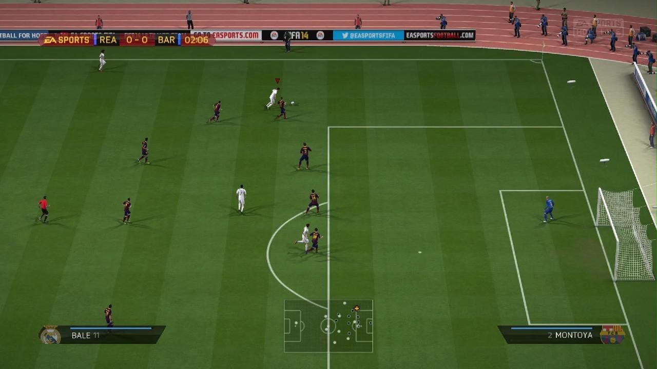 FIFA 14 PS5_Fazer gol olímpico era muito mais difícil - YouTube