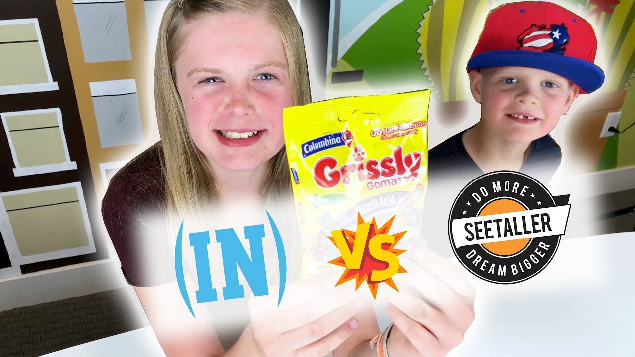 Candy Review Challenge vs What's Inside? Family - YouTube