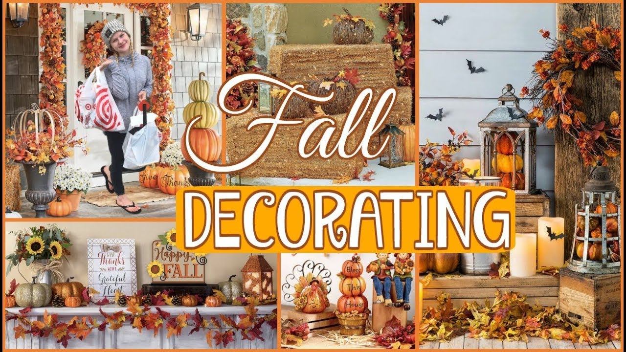 Decorating My Room For FALL! - YouTube