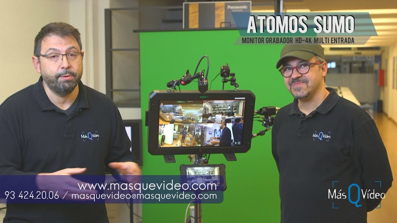 Atomos Sumo 19", o cómo grabar hasta 5 señales simultáneas - YouTube