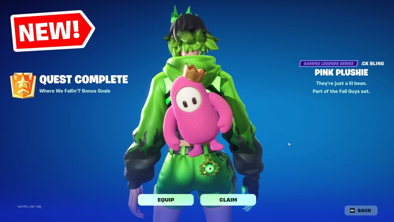 Fortnite Complete Where We Fallin'? Quests as a bean - How to Emote ...