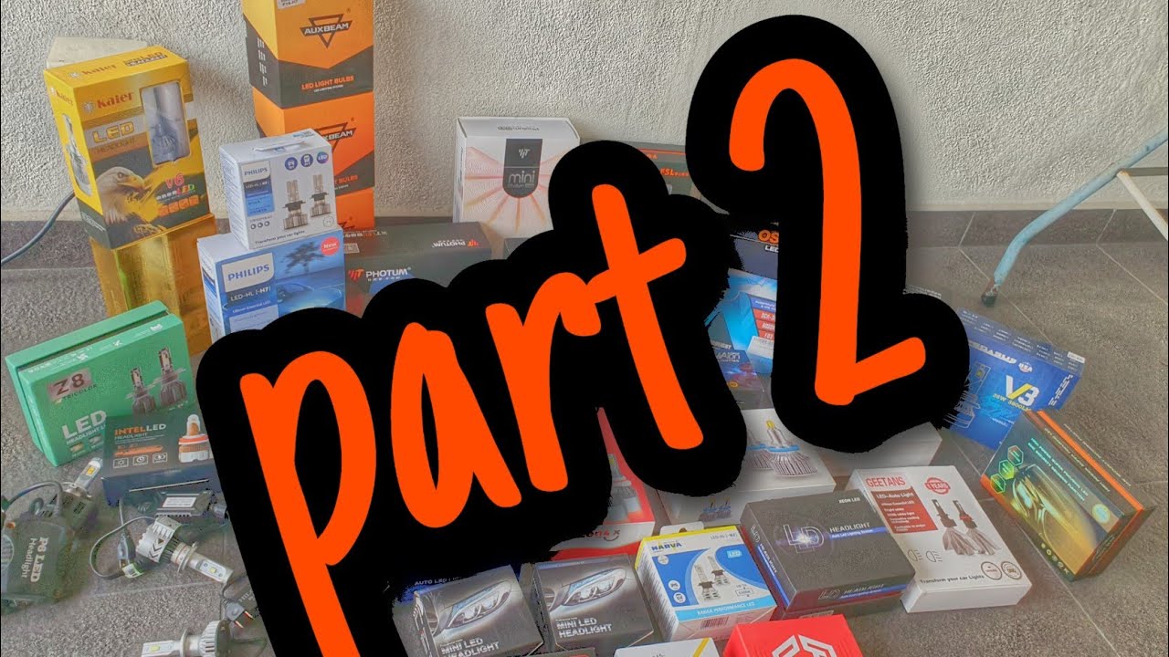 The Best LED Kit for Proton Preve Projector Headlights - PART II - YouTube