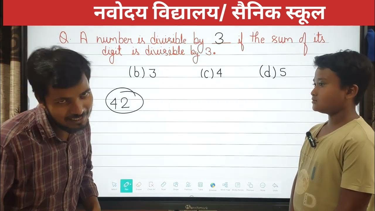 A number is divisible by....... if the sum of its digit is divisible by 3 . - YouTube