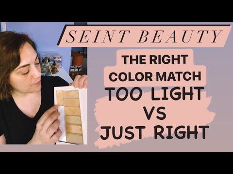 SEINT makeup - The Color Match: How to make sure you get the correct ...
