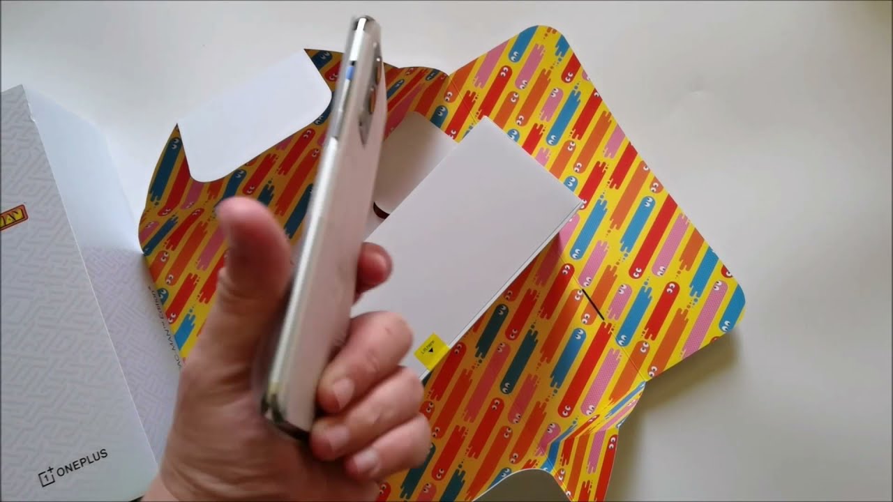 OnePlus Nord 2 PAC MAN Edition ( DN2103) - unboxing smartphone and ...