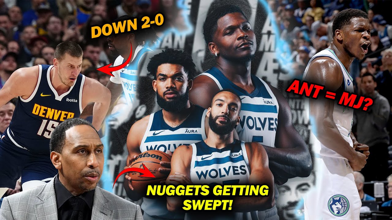 NUGGETS GETTING SWEPT BY THE TIMBERWOLVES? STEPHEN A SMITH EXPLAINS WHY ...